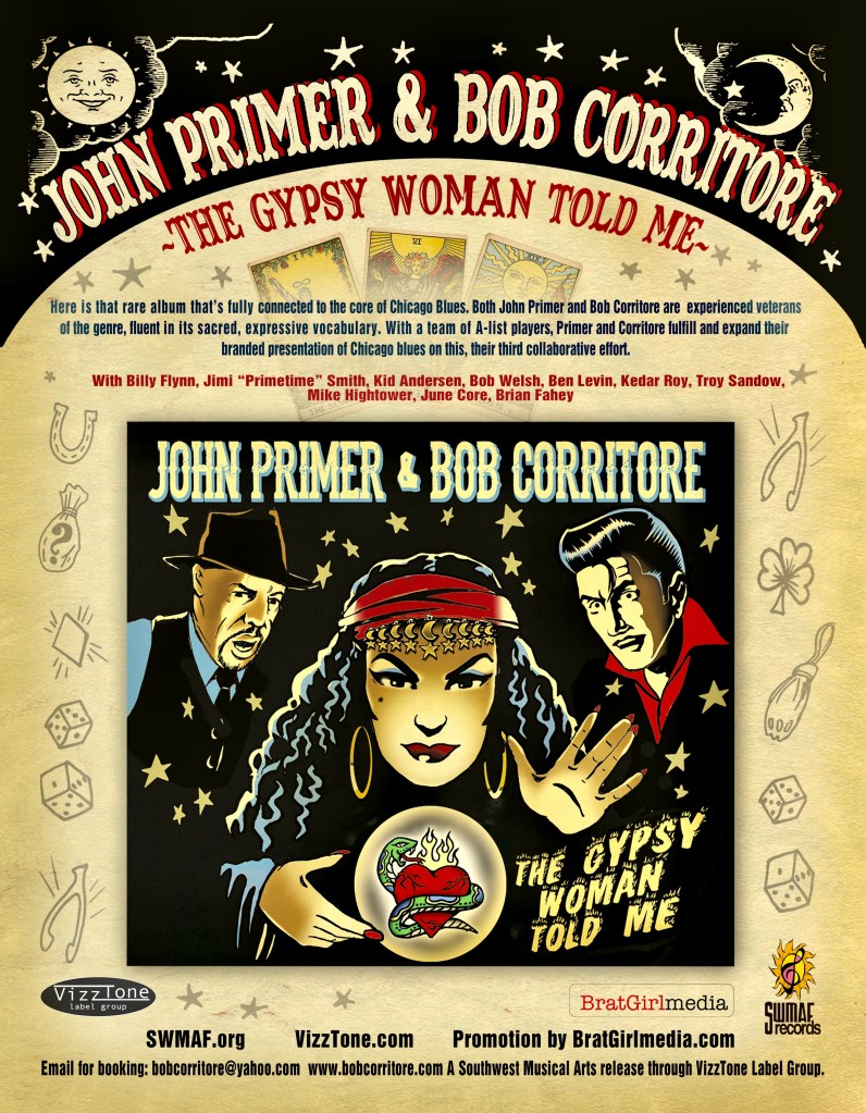 John Primer & Bob Corritore – The Gypsy Woman Told Me | Bob Corritore ...